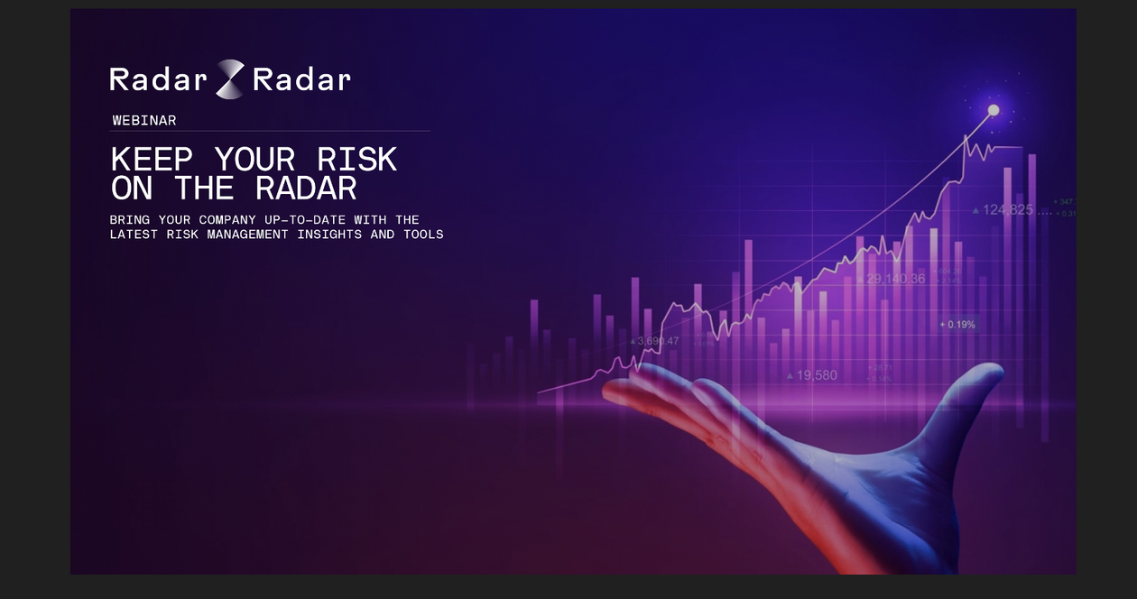 Keep your risk on the Radar! - RadarRadar